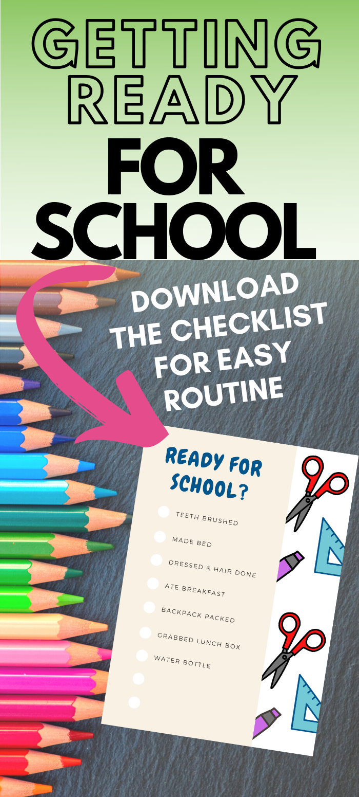 Getting Ready for School Checklist – Mama Bear Reviews